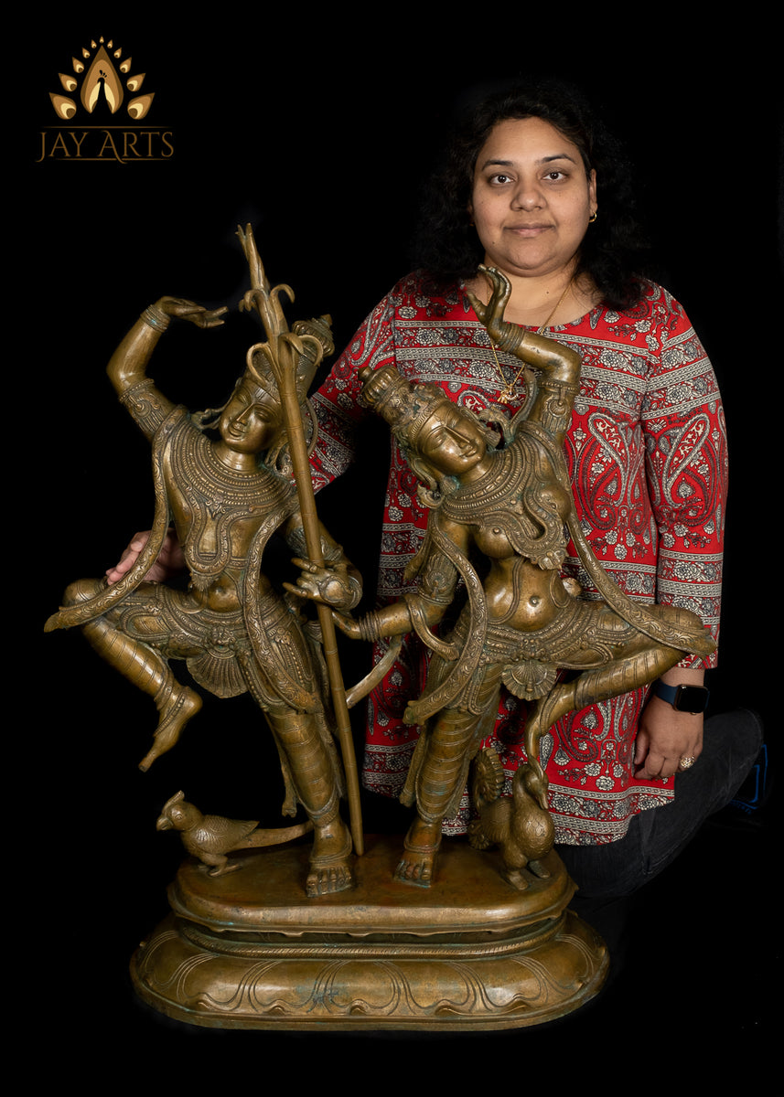 Rathi and Manmathan (Lord Kamadeva) 34” - The Hindu God of Love and De ...